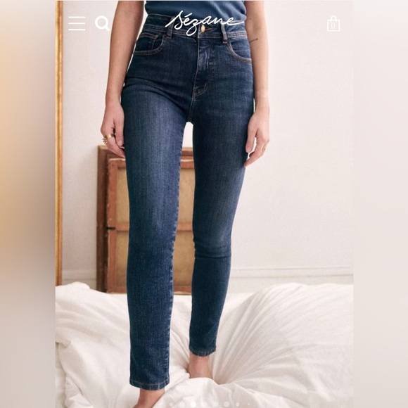Sezane | Jeans | Sezane Denim The Perfect Slim Jean | Poshmark